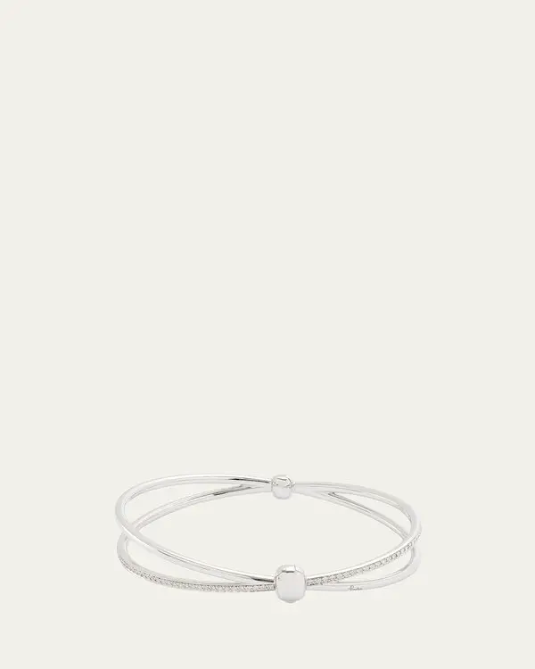 Pomellato Together Bracelet With Diamonds - White Gold