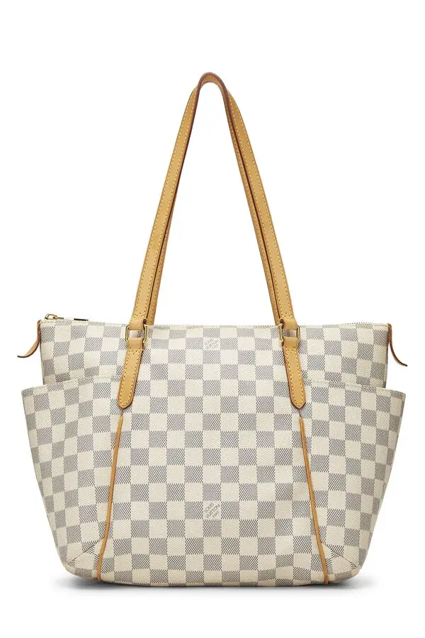 LOUIS VUITTON Damier Azur Totally Nm Tote - Brown
