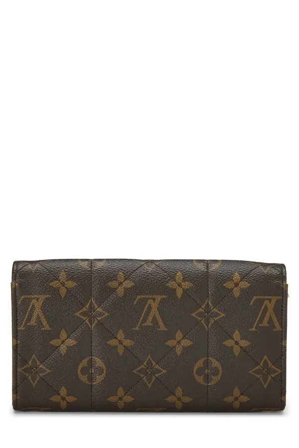 LOUIS VUITTON Monogram Canvas Etoile Sarah Wallet