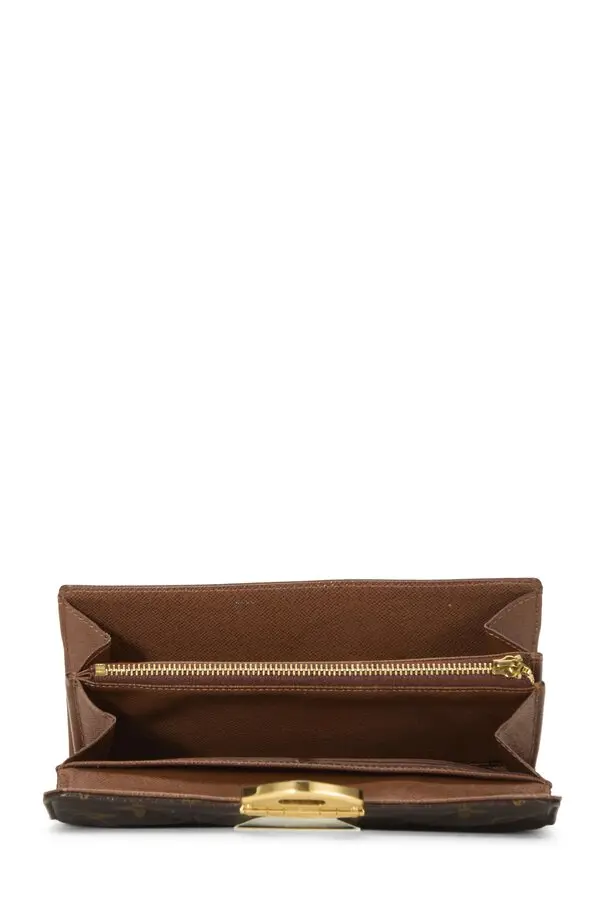 LOUIS VUITTON Monogram Canvas Etoile Sarah Wallet
