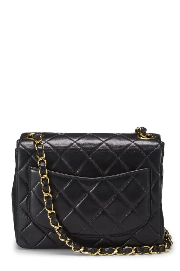 Chanel Quilted Lambskin Half Flap