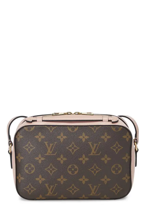 LOUIS VUITTON Monogram Canvas Saintonge - Pink