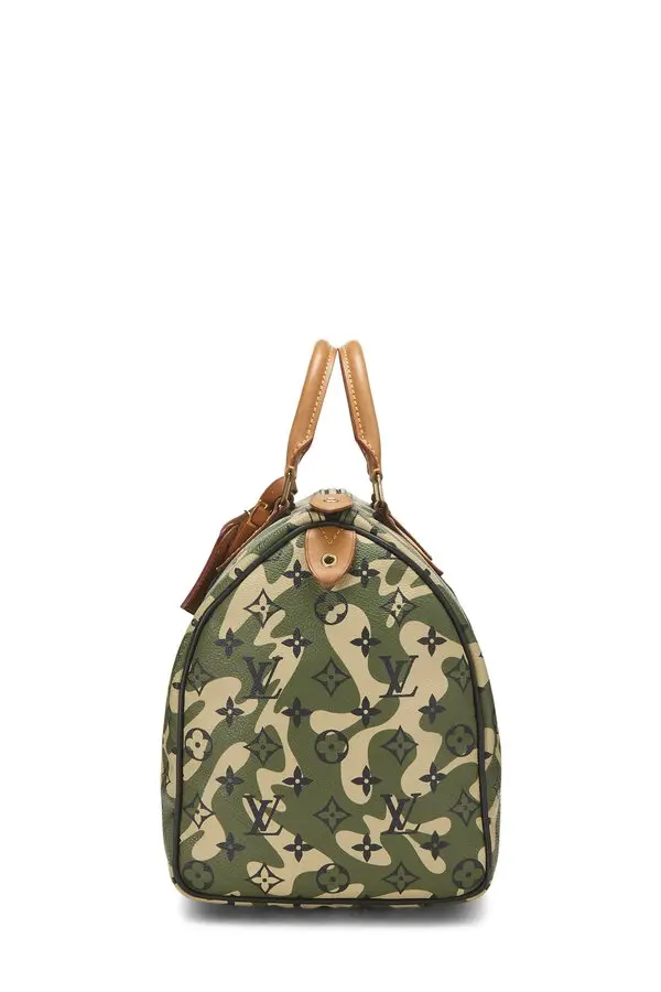 LOUIS VUITTON Takashi Murakami X Monogramouflage Speedy 35 - Green