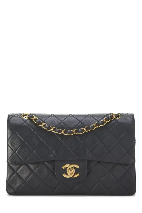 Chanel Quilted Lambskin Classic Double Flap Small Shoulder Bag