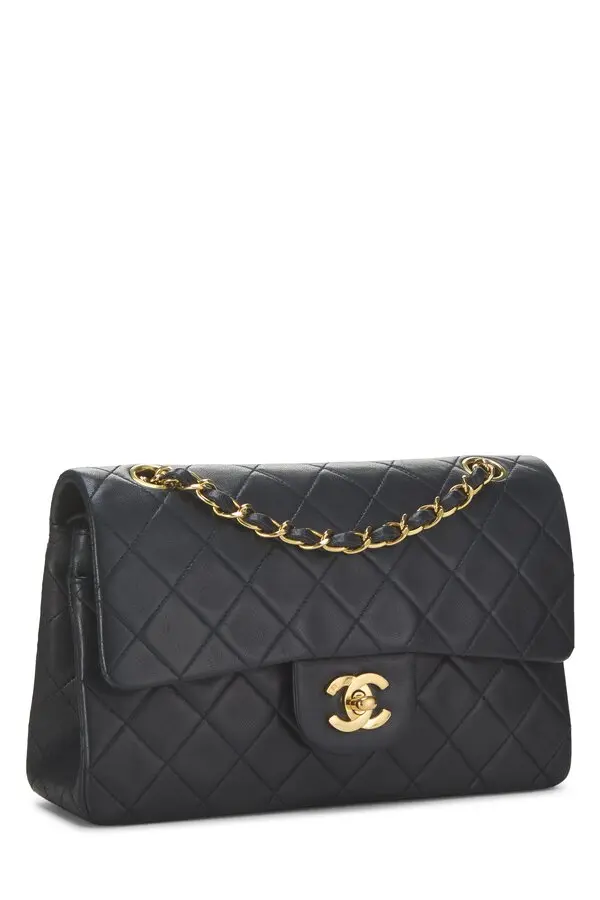 Chanel Quilted Lambskin Classic Double Flap Small Shoulder Bag