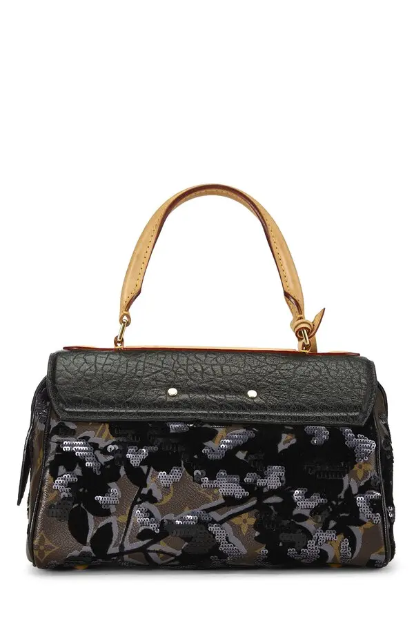 LOUIS VUITTON Monogram Fleur De Jais Carrousel Bag