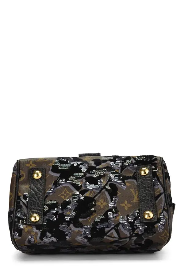 LOUIS VUITTON Monogram Fleur De Jais Carrousel Bag