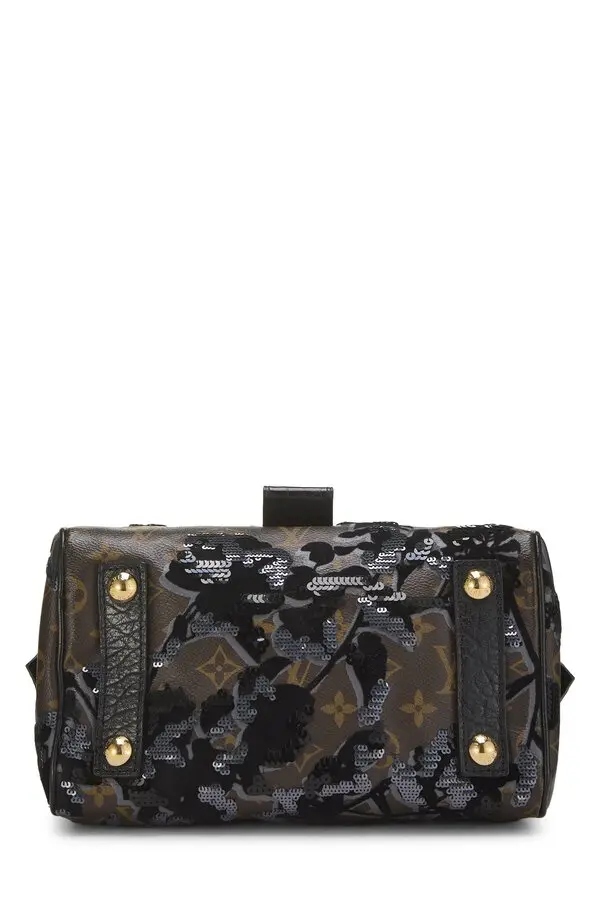 LOUIS VUITTON Monogram Fleur De Jais Carrousel Bag