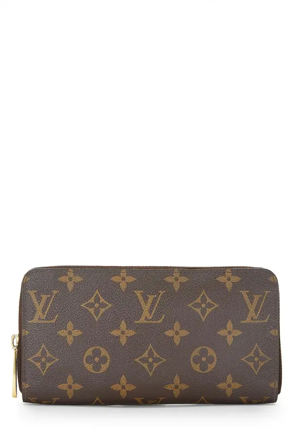 LOUIS VUITTON Monogram Canvas Zippy Continental - Brown