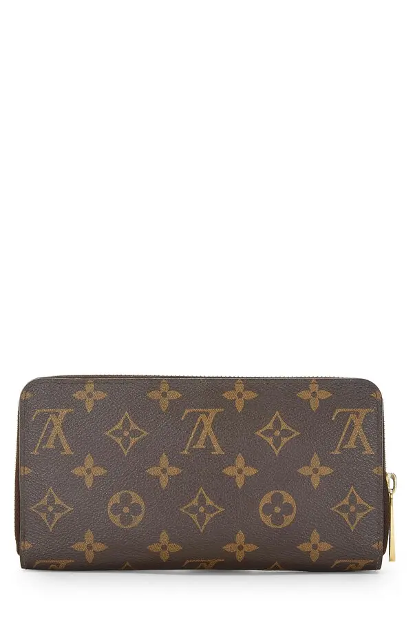 LOUIS VUITTON Monogram Canvas Zippy Continental - Brown