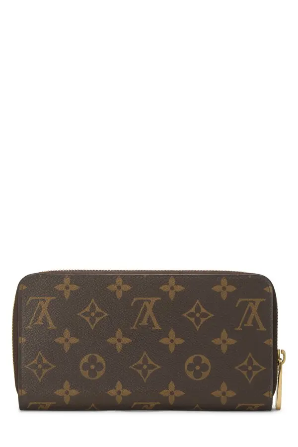 LOUIS VUITTON Monogram Canvas Zippy Continental - Brown