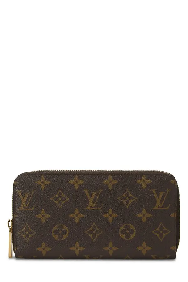 LOUIS VUITTON Monogram Canvas Zippy Continental - Brown