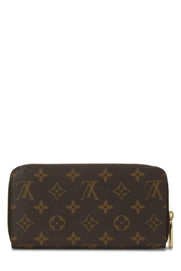 LOUIS VUITTON Monogram Canvas Zippy Continental - Brown