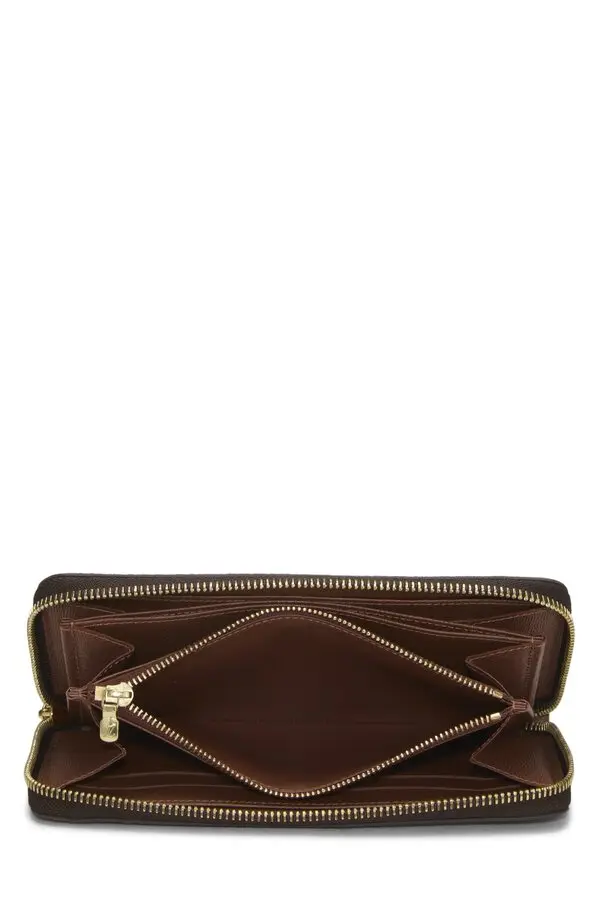 LOUIS VUITTON Monogram Canvas Zippy Continental - Brown