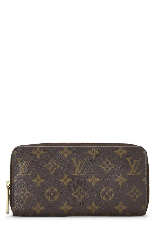 LOUIS VUITTON Monogram Canvas Zippy Continental - Brown