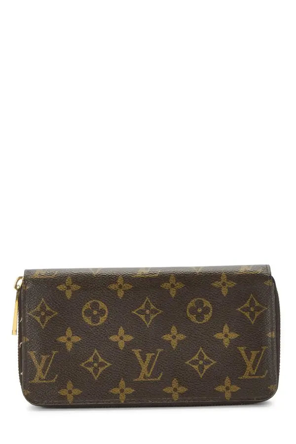 LOUIS VUITTON Monogram Canvas Zippy Continental - Brown