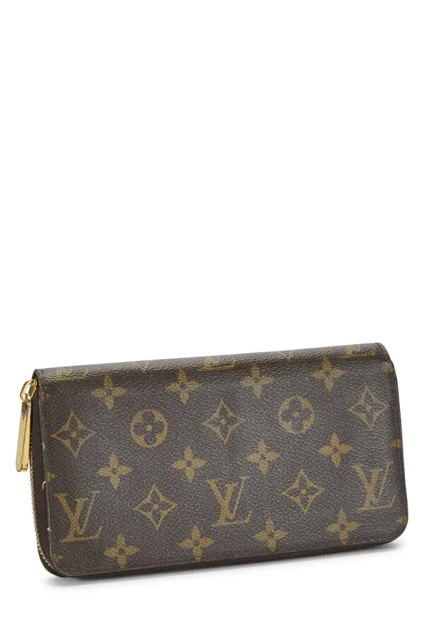 LOUIS VUITTON Monogram Canvas Zippy Continental - Brown
