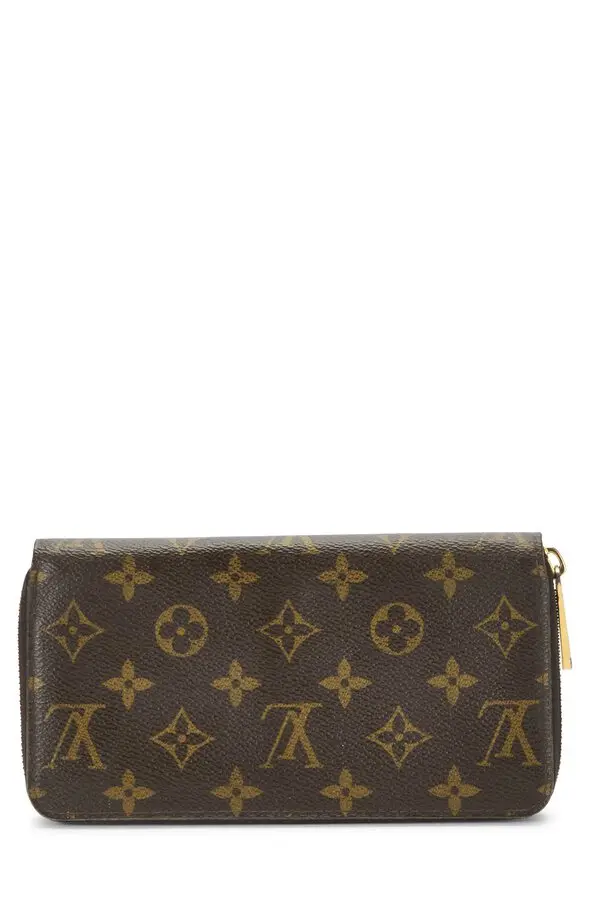 LOUIS VUITTON Monogram Canvas Zippy Continental - Brown