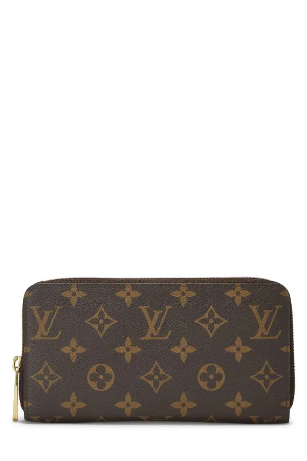 LOUIS VUITTON Monogram Canvas Zippy Continental - Red
