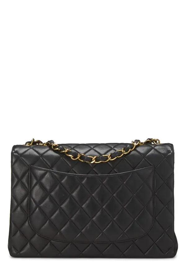 Chanel Quilted Lambskin Half Flap Shoulder Bag