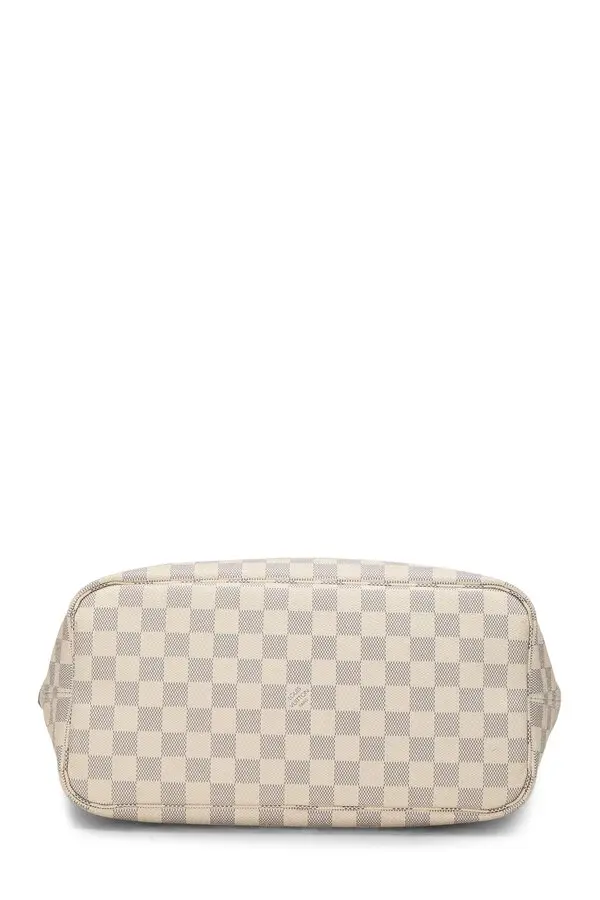 LOUIS VUITTON Damier Azur Nm - White