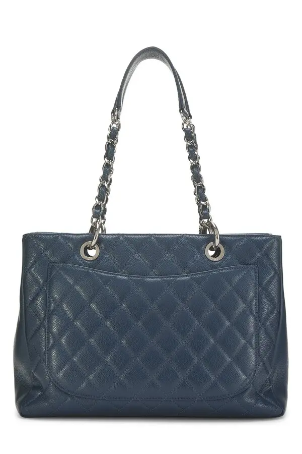 Chanel Quilted Caviar Grand Shopping Tote