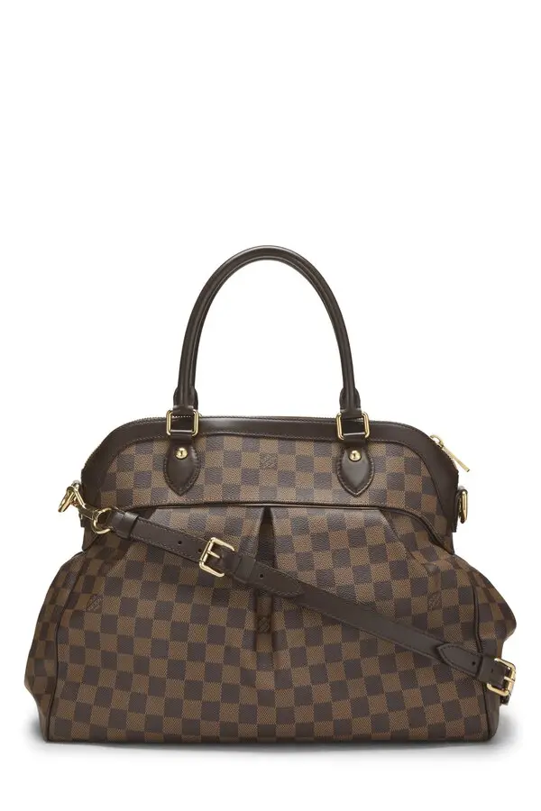 LOUIS VUITTON Damier Ebene Trevi - Brown