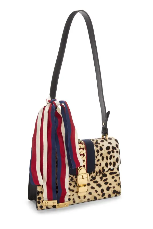 Gucci Ponyhair Sylvie Shoulder Bag
