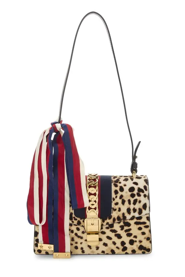 Gucci Ponyhair Sylvie Shoulder Bag