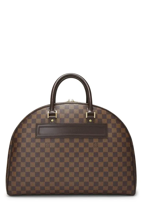 LOUIS VUITTON Damier Ebene Nolita - Brown