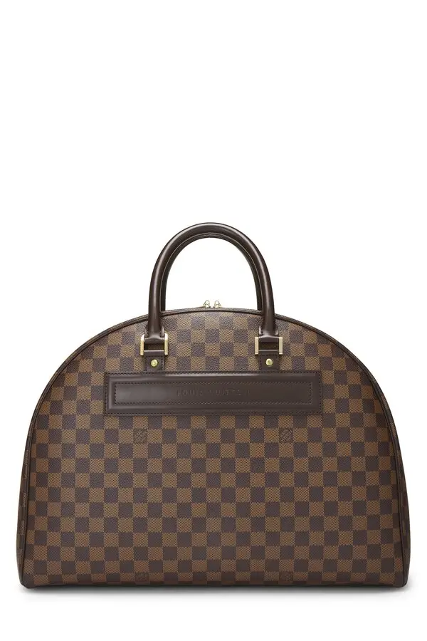 LOUIS VUITTON Damier Ebene Nolita - Brown