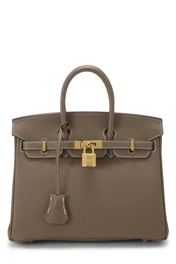 Hermès Etoupe Togo Birkin 25