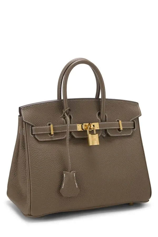 Hermès Etoupe Togo Birkin 25
