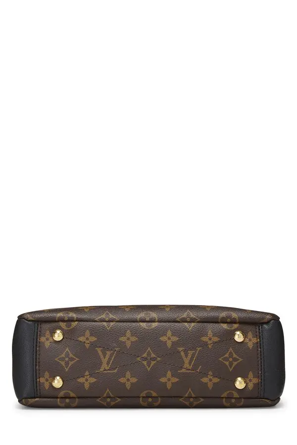 LOUIS VUITTON Pallas Nm Monogram Canvas Bag - Black