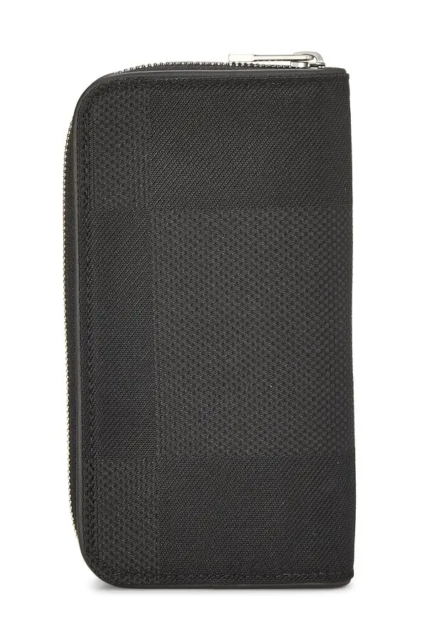 LOUIS VUITTON Damier Geant Zippy - Black