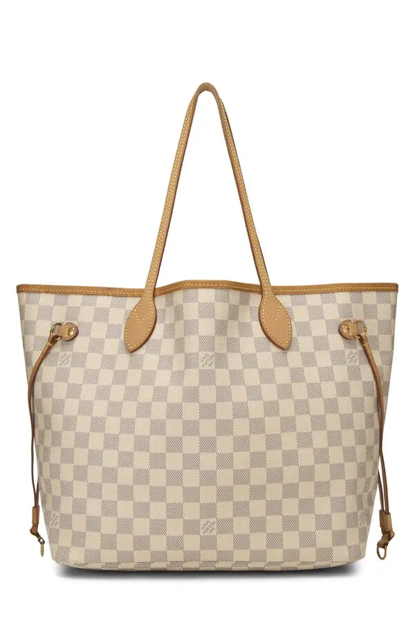 LOUIS VUITTON Damier Azur Tote - Pink