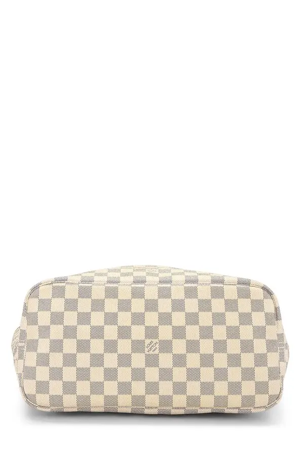 LOUIS VUITTON Damier Azur - White