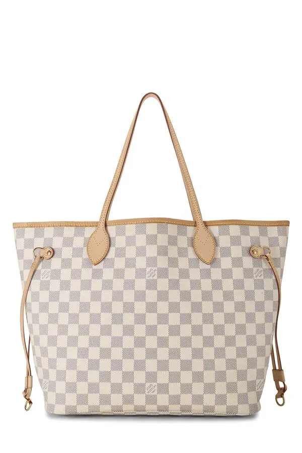 LOUIS VUITTON Damier Azur - White