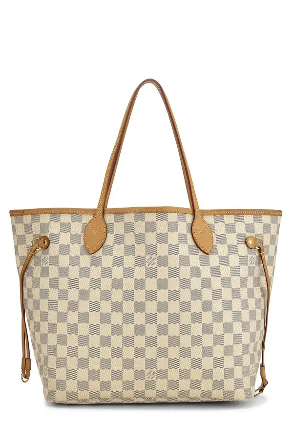 LOUIS VUITTON Damier Azur - White