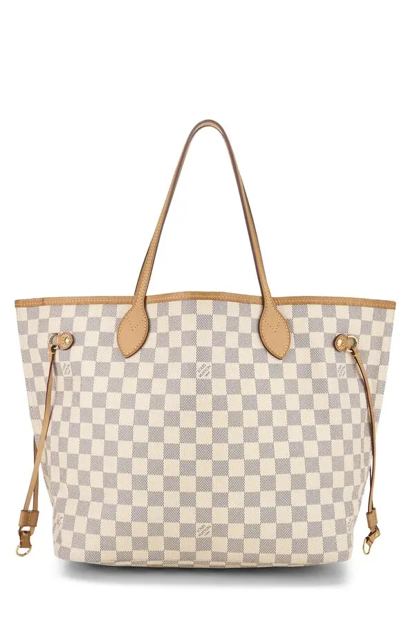 LOUIS VUITTON Damier Azur - White