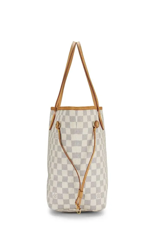LOUIS VUITTON Damier Azur - White
