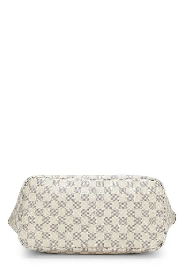 LOUIS VUITTON Damier Azur - White
