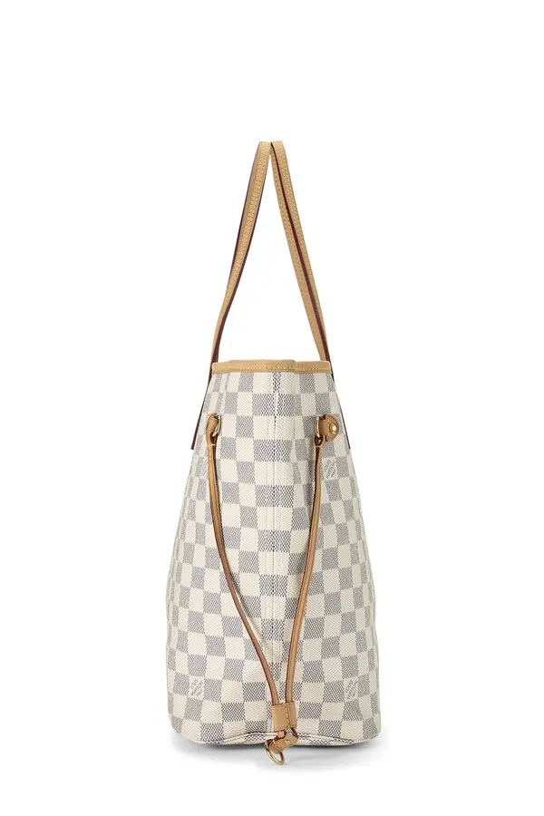 LOUIS VUITTON Damier Azur - White