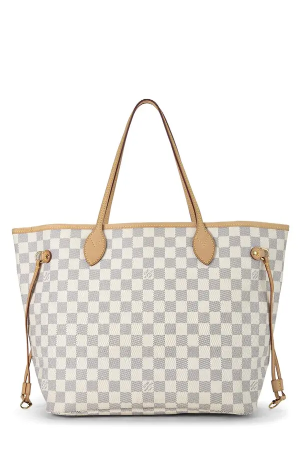 LOUIS VUITTON Damier Azur - White