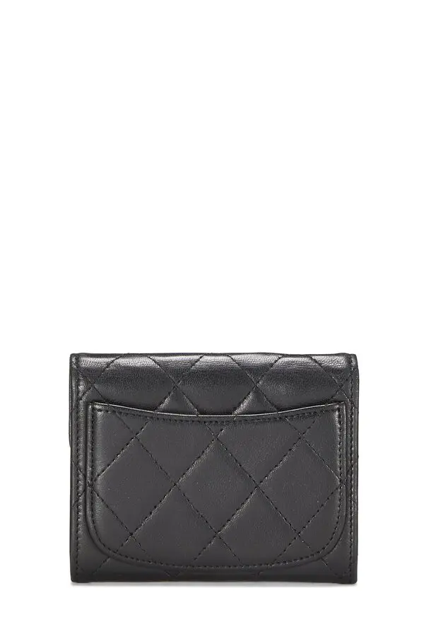 Chanel Quilted Lambskin Classic Flap Card Holder