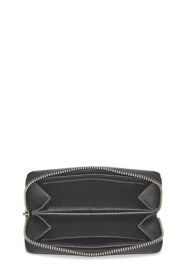 LOUIS VUITTON Damier Graphite Zippy Coin Purse - Black