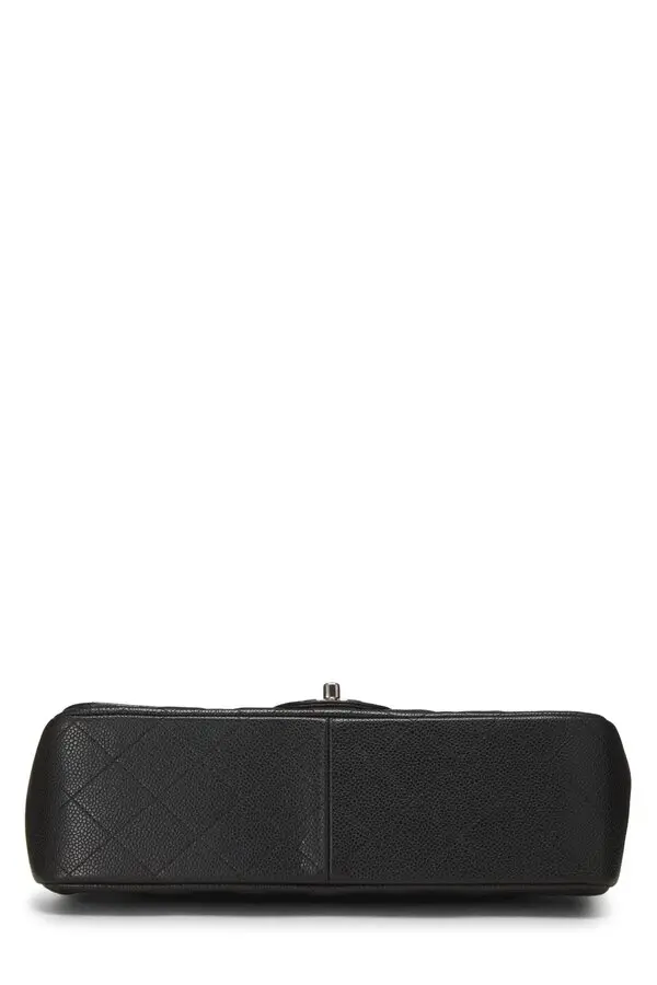 Chanel Quilted Caviar Classic Double Flap Shoulder Bag