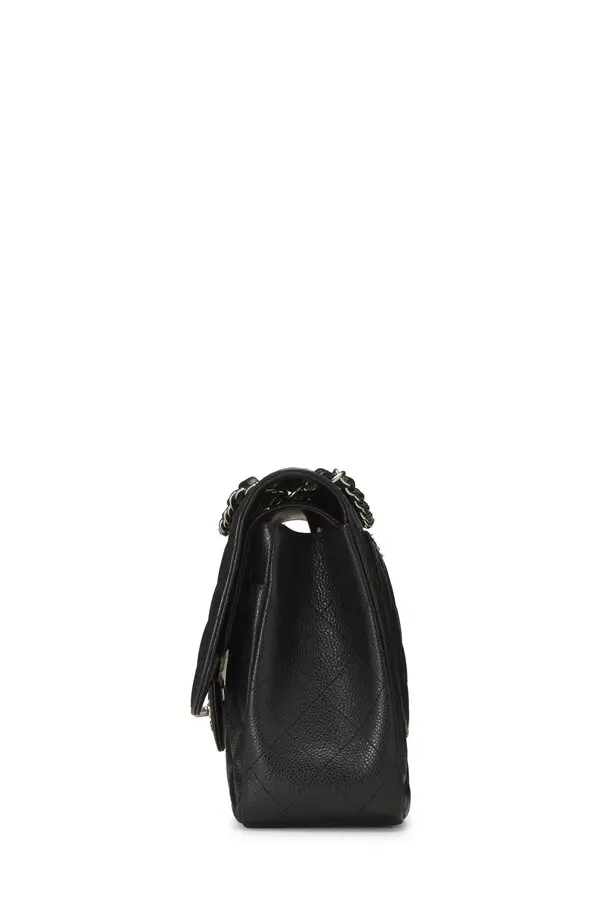 Chanel Quilted Caviar Classic Double Flap Shoulder Bag