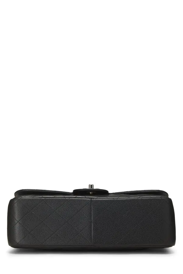 Chanel Quilted Caviar Classic Double Flap Shoulder Bag