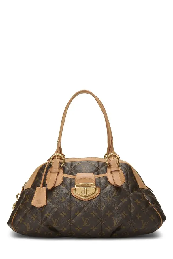 LOUIS VUITTON Monogram Canvas Etoile Bowling Bag - Brown